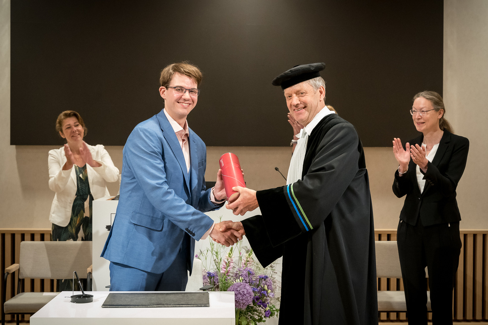 Succesvolle verdediging proefschrift Bas van den Berg | De Haagse Hogeschool